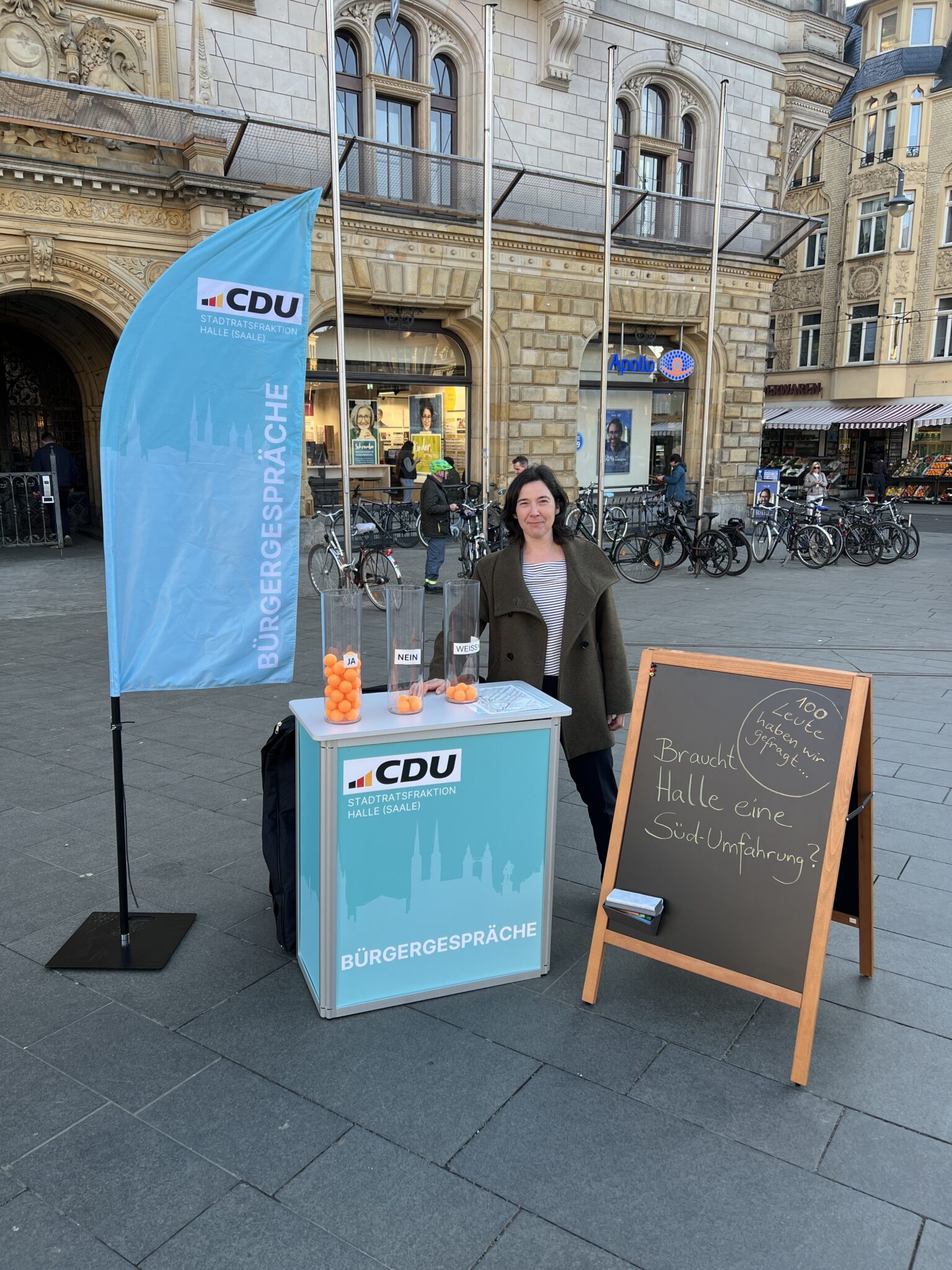 3. Infostand der CDU Fraktion 2026 - CDU-Stadtratsfraktion Halle (Saale)